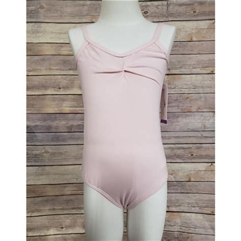 V Back Pinch Front Tank Leotard Rosy Cheeks Wisconsins Largest