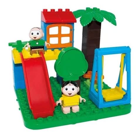 Turma Da Mônica Parque Blocos Playset Monte Líbano MercadoLivre