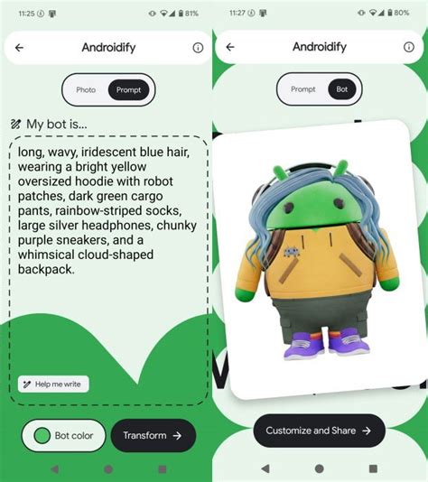 Heres How To Create An Android Bot Version Of Yourself With Androidify Make Tech Easier