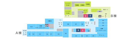 フロアマップ・設備 当院について イムス札幌消化器中央総合病院