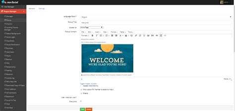 Moosocial Popup Plugin