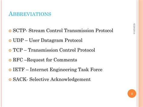 Introduction To Sctp And Its Benefits Over Tcp And Udp Ppt