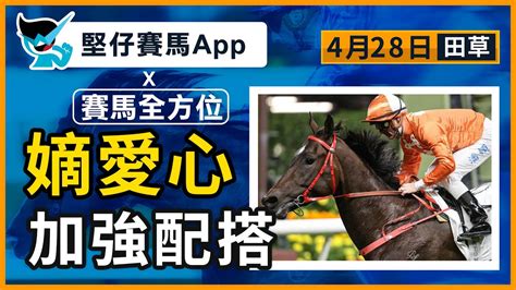 【堅仔 X 賽馬全方位】4月28日 嫡愛心 加強配搭｜賽馬貼士 ｜賽馬賠率 Youtube