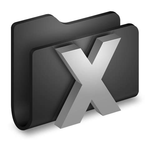 How Big Is A Desktop Icon Black Folder Icon Png Kerafind