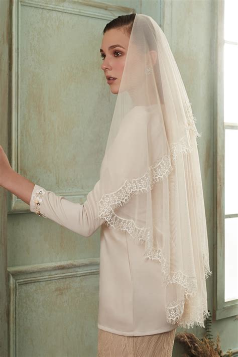 Jannahnoe Kurung Modern Wear Scarves Baju Kurung Brides Series