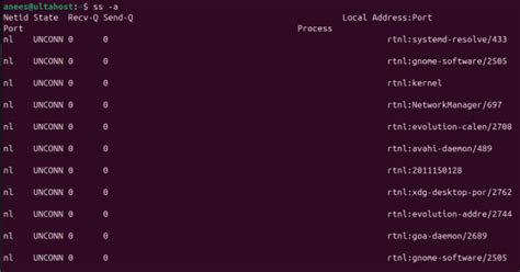 how to use linux ss socket statistics command ultahost knowledge base