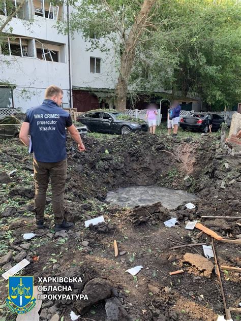Ракетні обстріли Харкова 19 серпня Прокуратура показала кадри руйнувань Читайте на Ukr Net