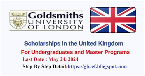 Gb Career On Linkedin Goldsmiths University Scholarship In The Uk 2024 25