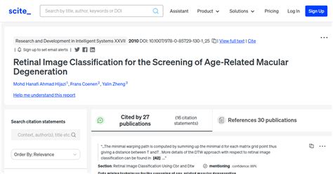 Retinal Image Classification For The Screening Of Age Related Macular Degeneration