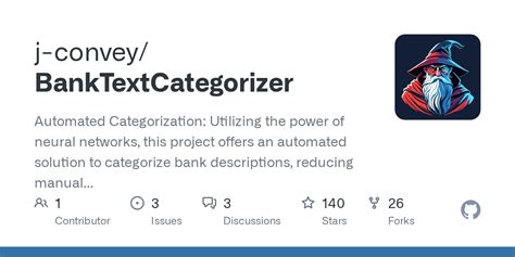 Github J Conveybanktextcategorizer Automated Categorization