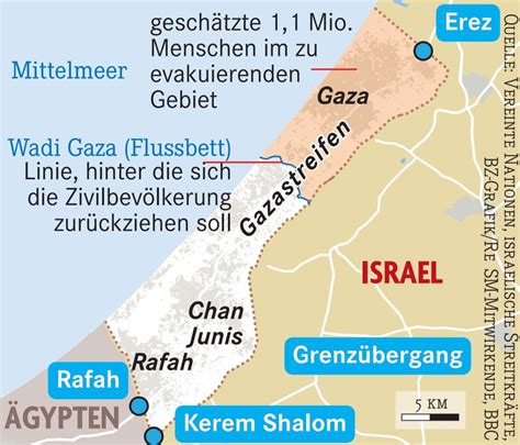 Gazastreifen Alles dreht sich um den Grenzübergang Rafah Ausland