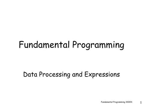 Ppt Fundamental Programming Powerpoint Presentation Free Download Id2625868 Ppt Fundamental Programming Powerpoint Presentation Free Download Id2625868