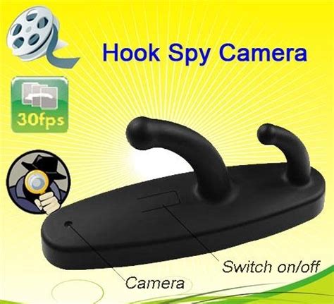 Kim Pin Coat Hook Spy Camera
