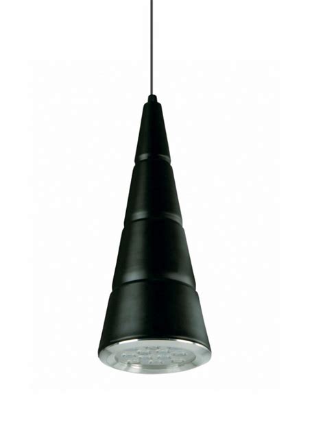 PENDENTE LED TPCL 12 12W 4000K PRETO Taschibra