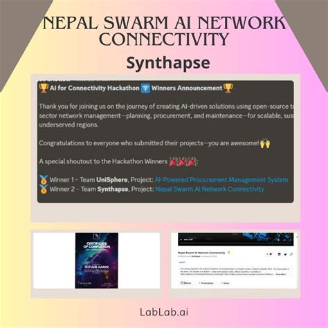Winner Ai Connectivity Hackathon Teams Worldwide Nepal Swarm Solution Forecast