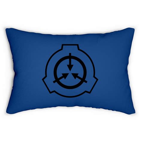 Thaumiel Scp Lumbar Pillows Scp Foundation Logo Scp Foundation