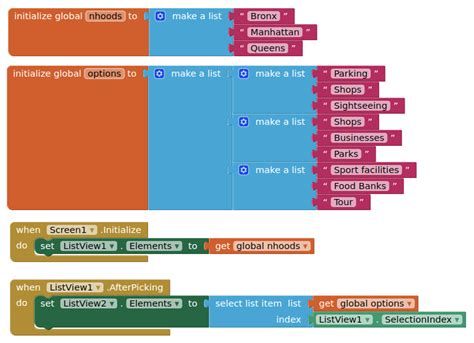 Create Two Correlated Lists General Discussion Mit App Inventor Community