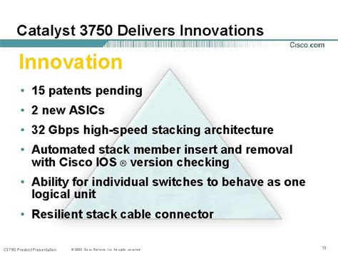 Cisco Catalyst Series With Cisco Stack Wise