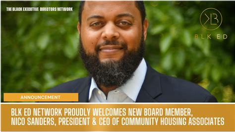 Blk Ed Network Welcomes New Board Member
