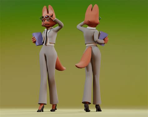 Brendan Smith Diane Foxington The Bad Guys Fan Model