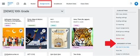 Setting Start And Due Dates For Assignments Actively Learn