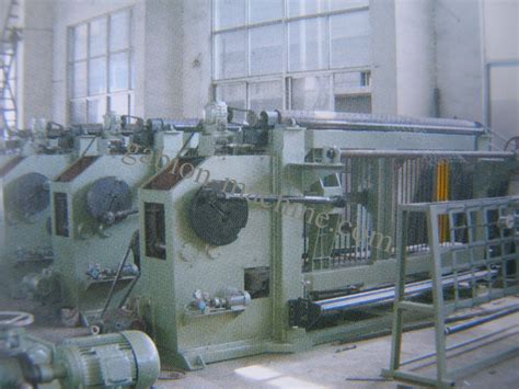 galvanized hexagonal gabion wire netting machine with automatic oil system