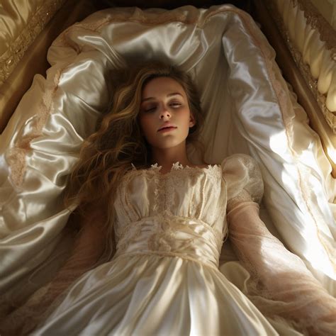 Young Woman Resting In Coffin 20231110 1 By Silkyduck On Deviantart