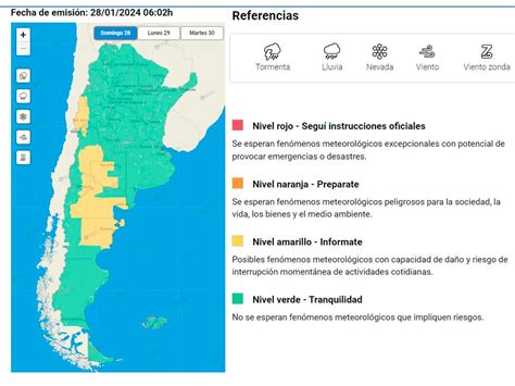Alerta Meteorológica De Nivel Amarillo Por Fuertes Tormentas Y Caída De