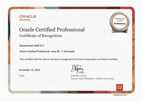 Muhammad Aakif On Linkedin Javadeveloper Certified Newskills