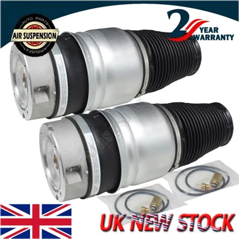FRONT PAIR AIR Suspension Spring Bags For Porsche Cayenne VW Touareg Audi Q