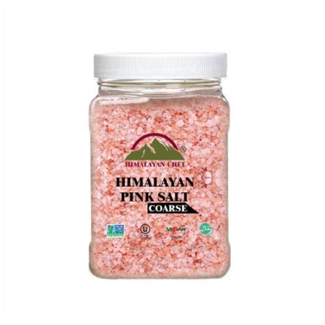 Himalayan Chef Pink Himalayan Salt Coarse Grain Plastic Jar 5 Lbs For Refill Grinders 1