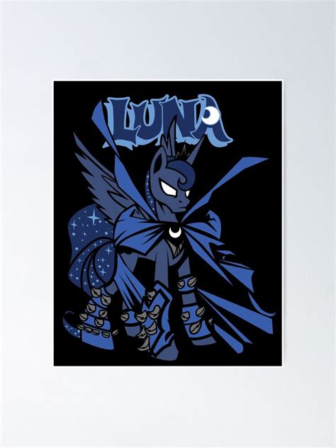 Luna Spawn Pose Poster For Sale By Samohtlion Redbubble