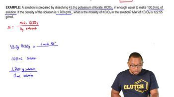 Molality Calculations Example 1 Channels For Pearson