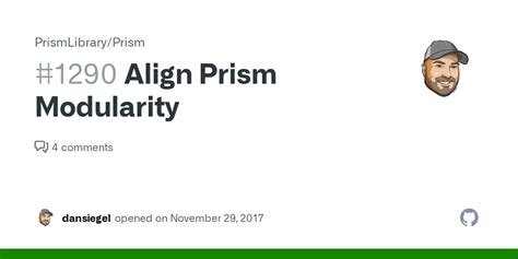 Align Prism Modularity Issue PrismLibrary Prism GitHub