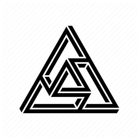 Escher Impossible Object Impossible Tribar Optical Illusion Penrose