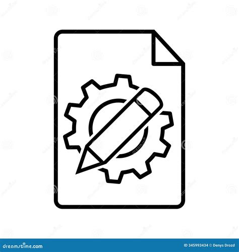 Documentation Icon Vector Manual Illustration Sign Specifications Symbol Or Logo