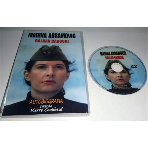 Dvd Marina Abramovic Balkan Baroque Autobiografia Shopee Brasil