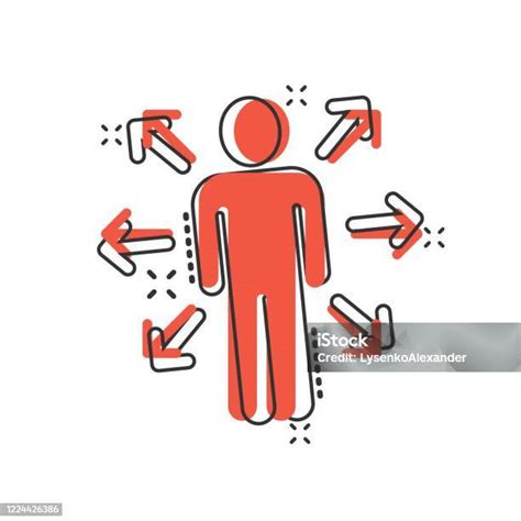 만화 스타일의 마음 인식 아이콘입니다 아이디어 흰색 고립 된 배경에 인간의 만화 벡터 그림 고객 두뇌 스플래시 효과 비즈니스 개념입니다 0명에 대한 스톡 벡터 아트 및 기타