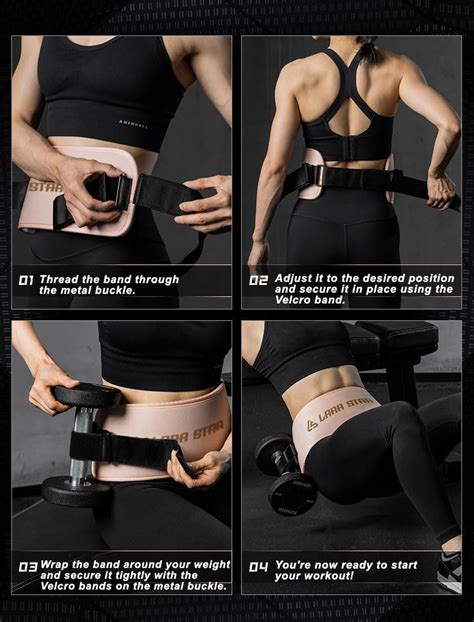 Hip Thrust Beltbooty Belt For Hip Thrusthip Belt Pad For Glute Bridge
