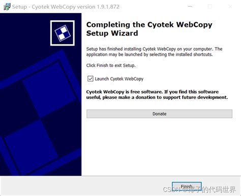 Cyotek Webcopy1安装cyotek Webcopy Csdn博客