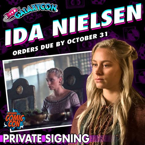 Ida Nielsen Private Signing Orders Due October 31st