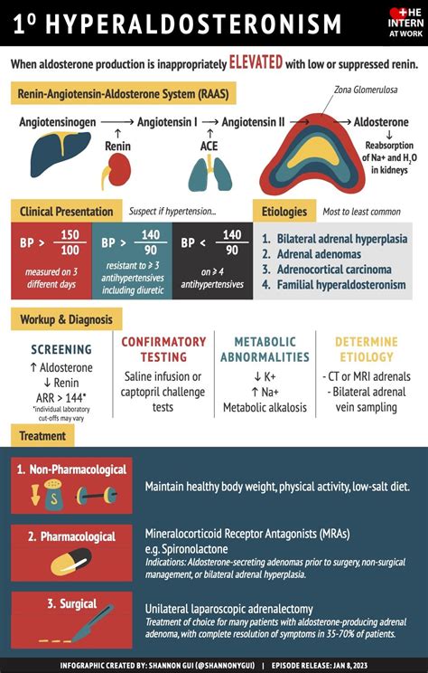 Primary Hyperaldosteronism — The Intern At Work