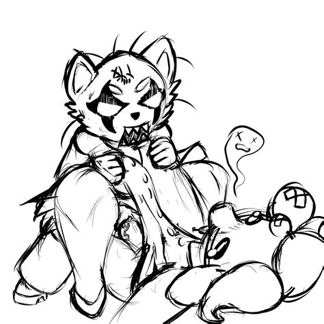 Rule 34 Aggressive Retsuko Aggretsuko Anthro Betsu Black And White