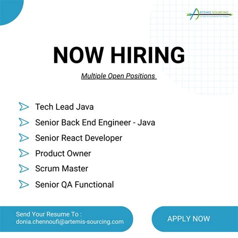 Hiring Iotjobs Java React Techlead Productowner Scrummaster Qa