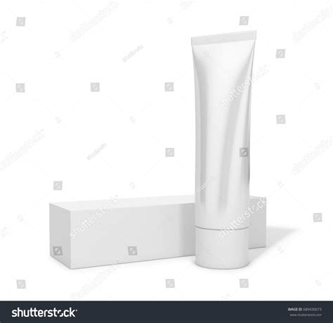 Tube Cream Toothpaste Square White Packaging Stock Illustration 689430673 Shutterstock