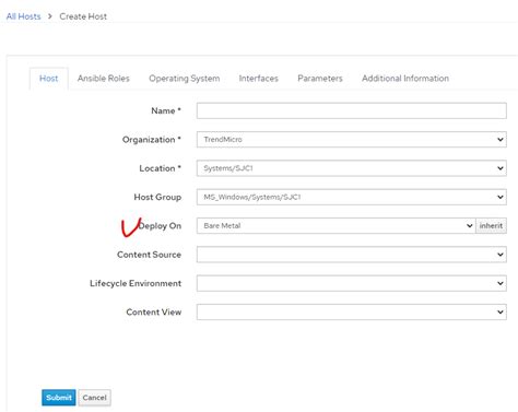 After Upgrade To Hostgroup Cannot Load Any Data When Creating Vm