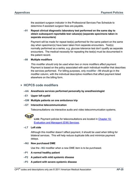 Payment Affect Modifier And How Pdf