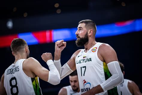 Jonas Valanciunas Downplays Fun Lithuania Team Usa Showdown Inquirer Sports