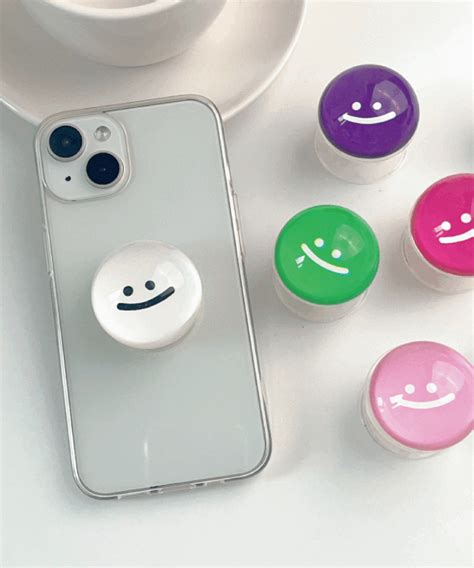 당일출고무료배송 귀여운 스마일 케이스 아이폰 갤럭시 그립 스마트톡 친구 생일 선물 우정 커플 우정템 커플템 아이폰15 아이폰14 Z플립 케이스 폰케이스 에이블리