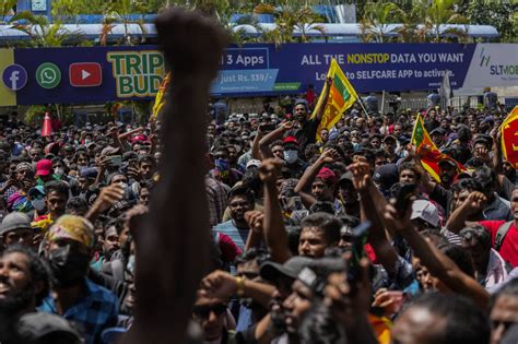 Sri Lanka In Crisis President Flees And Ire Turns To Pm